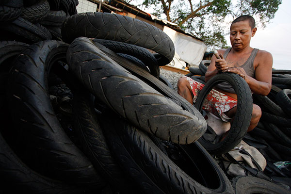 Siasati Ban Sobek di Bagian Tapak