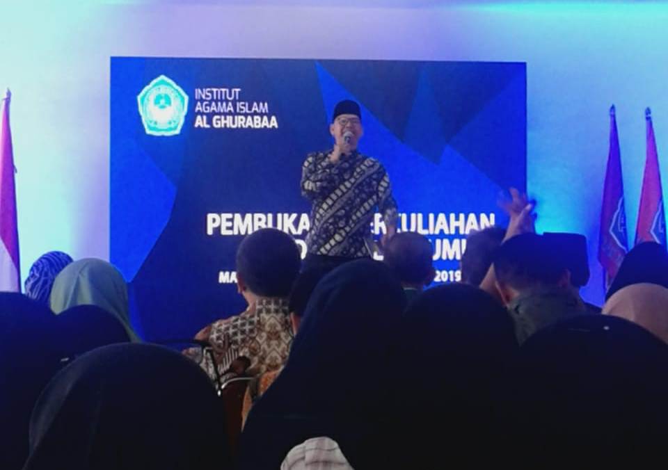 Insititut Agama Islam Al Ghurabaa Siap Cetak Generasi Islami