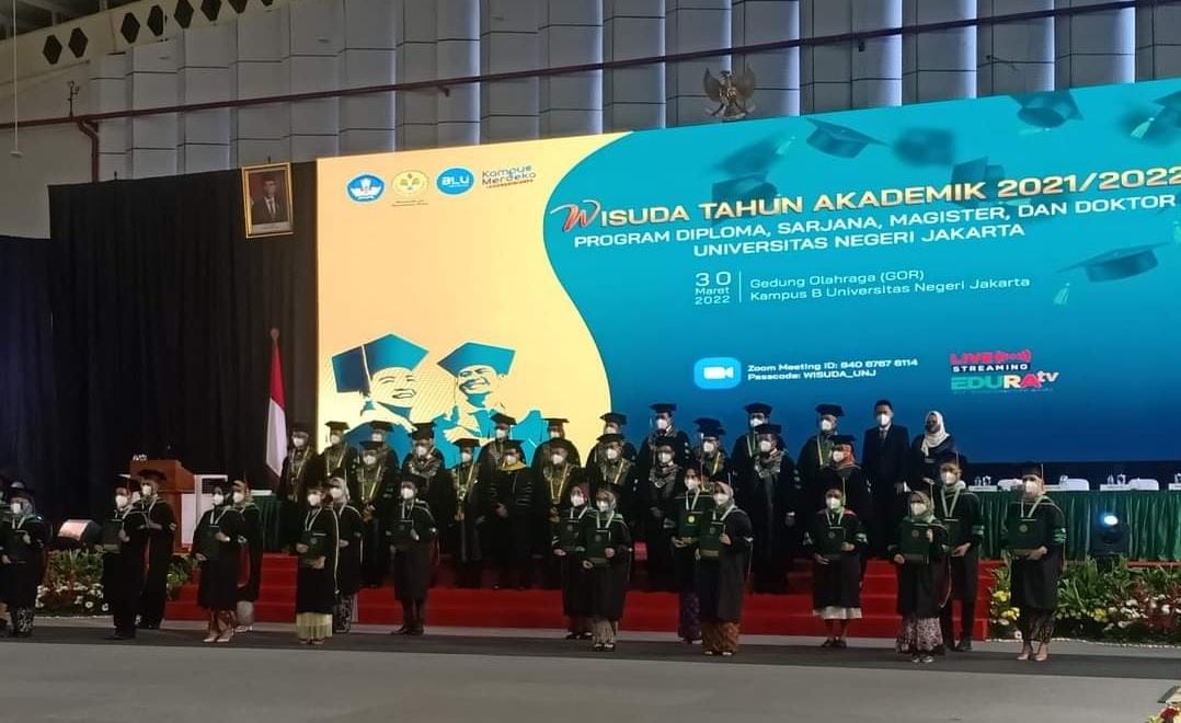 UNJ Wisuda 1.905 Lulusan 20212022 Secara Virtual