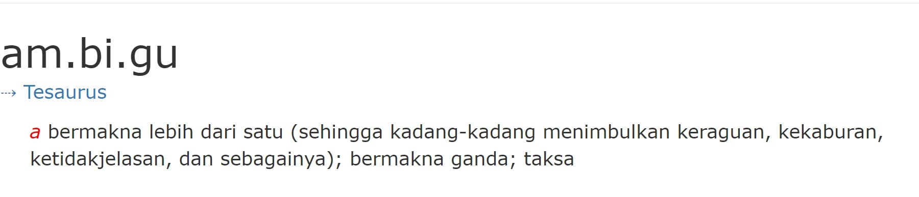 Ambigu Adalah Pengertian, Jenis dan Contoh Kalimat Ambigu Adalah Pengertian, Jenis dan Contoh Kalimat