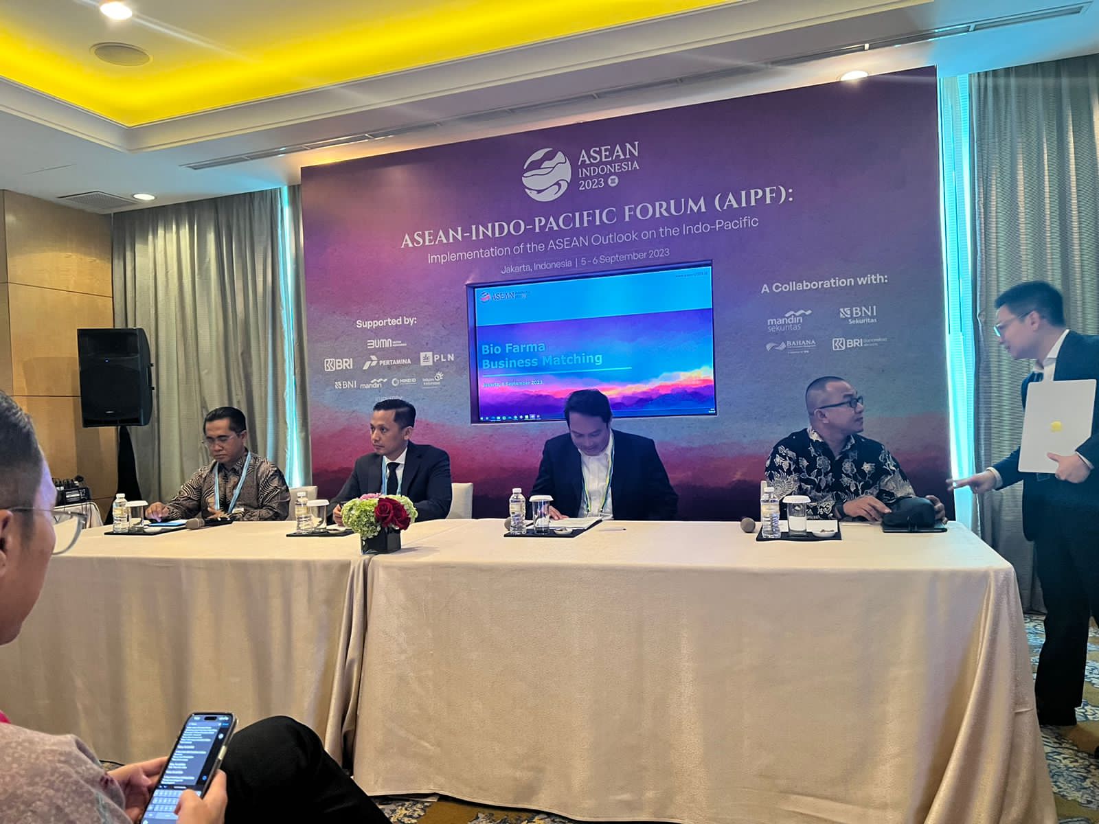 Biofarma Group Paparkan Inovasi Transformasi Digital di AIPF 2023