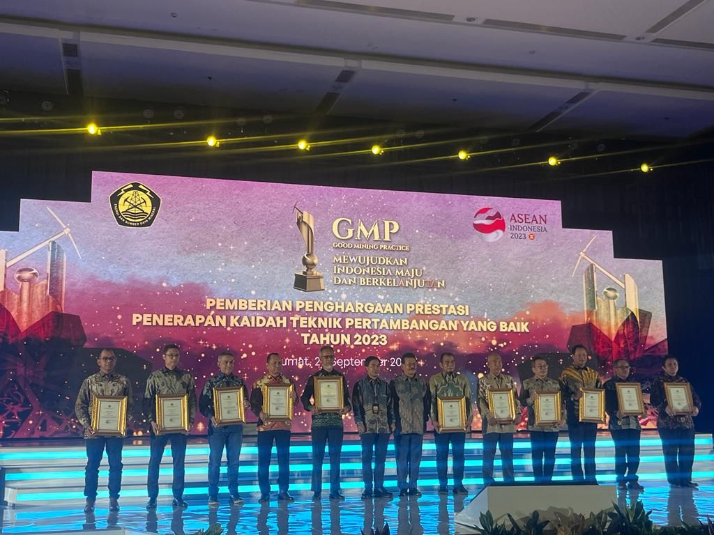 PT Amman Raih Tiga Penghargaan Good Mining Practice Award 2023 PT Amman Raih Tiga Penghargaan Good Mining Practice Award 2023