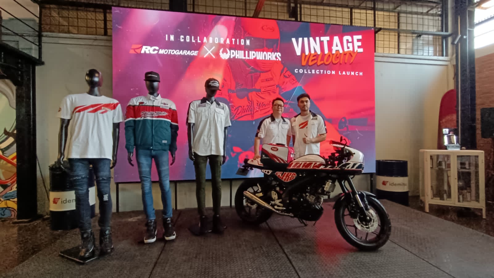 RC Motogarage x Phillip Works Luncurkan Apparel Bergaya Sport Vintage ...