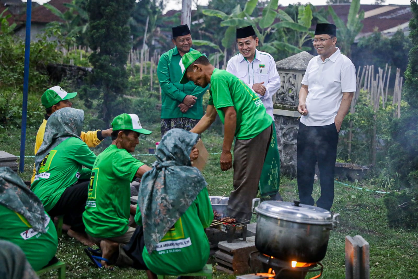 Mardiono Gelar Tirakatan Tahun Baru di Kampung Kelahiran Yogyakarta