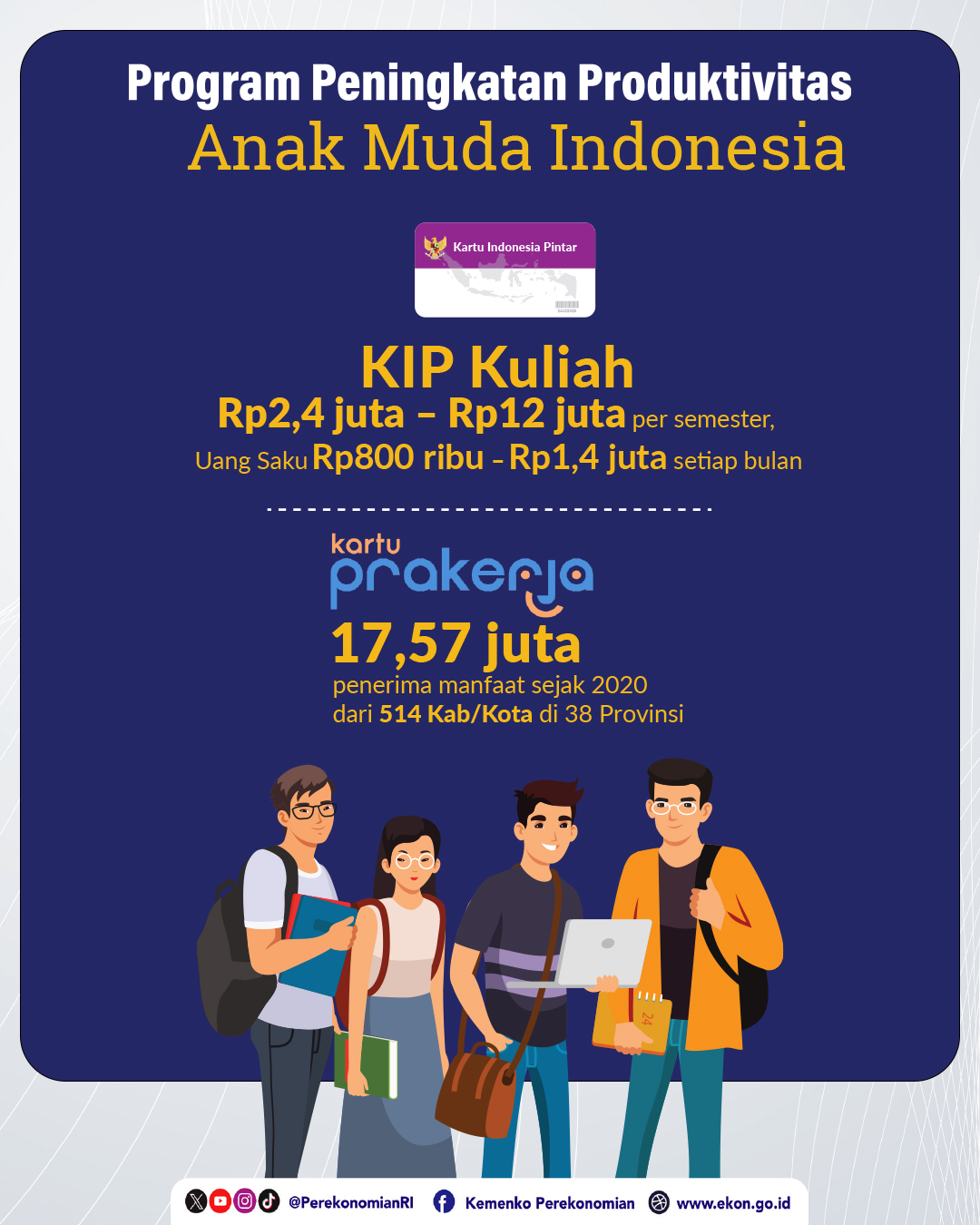 Program Peningkatan Produktivitas Anak Muda Indonesia
