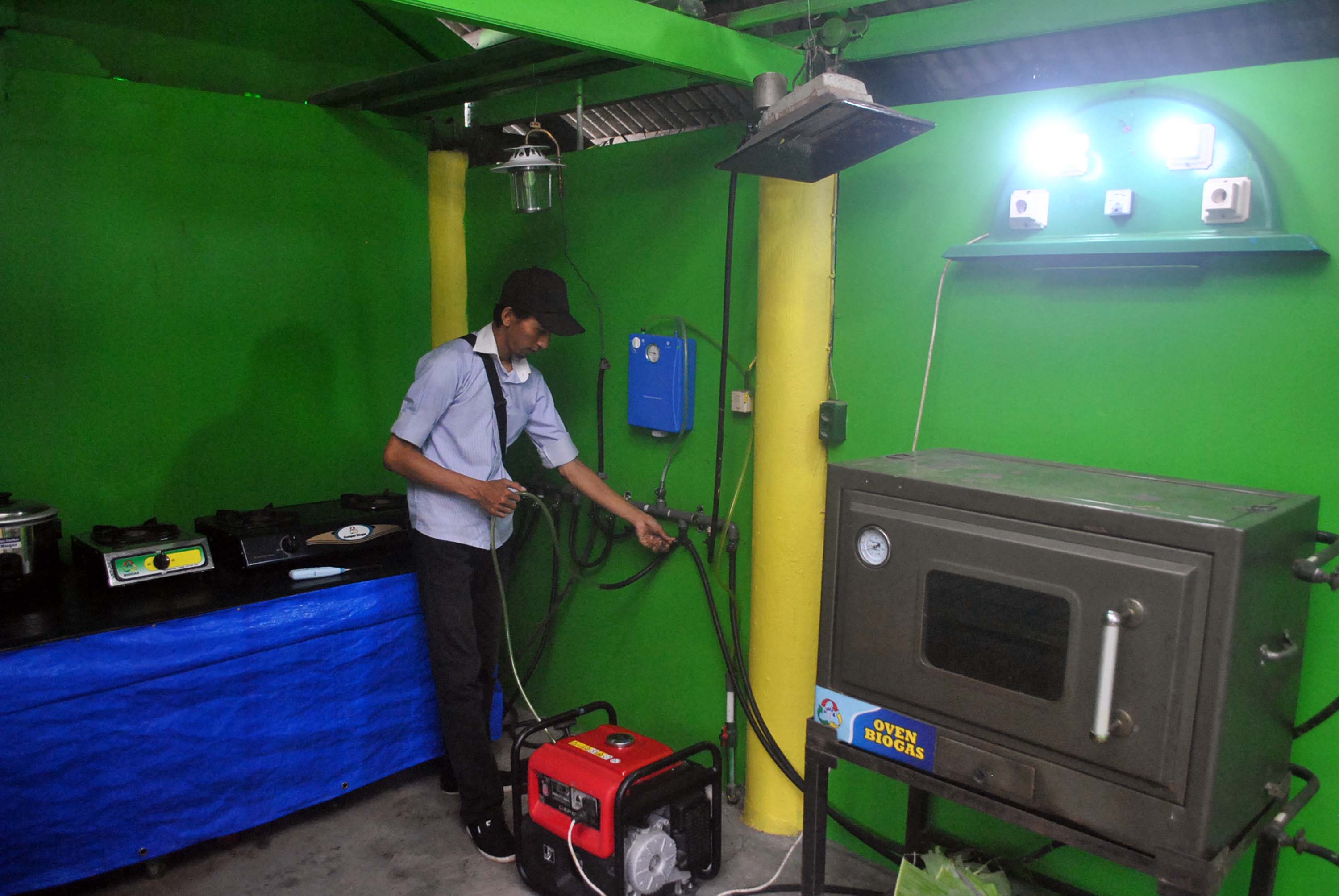 Biogas untuk Keperluan Rumah Tangga