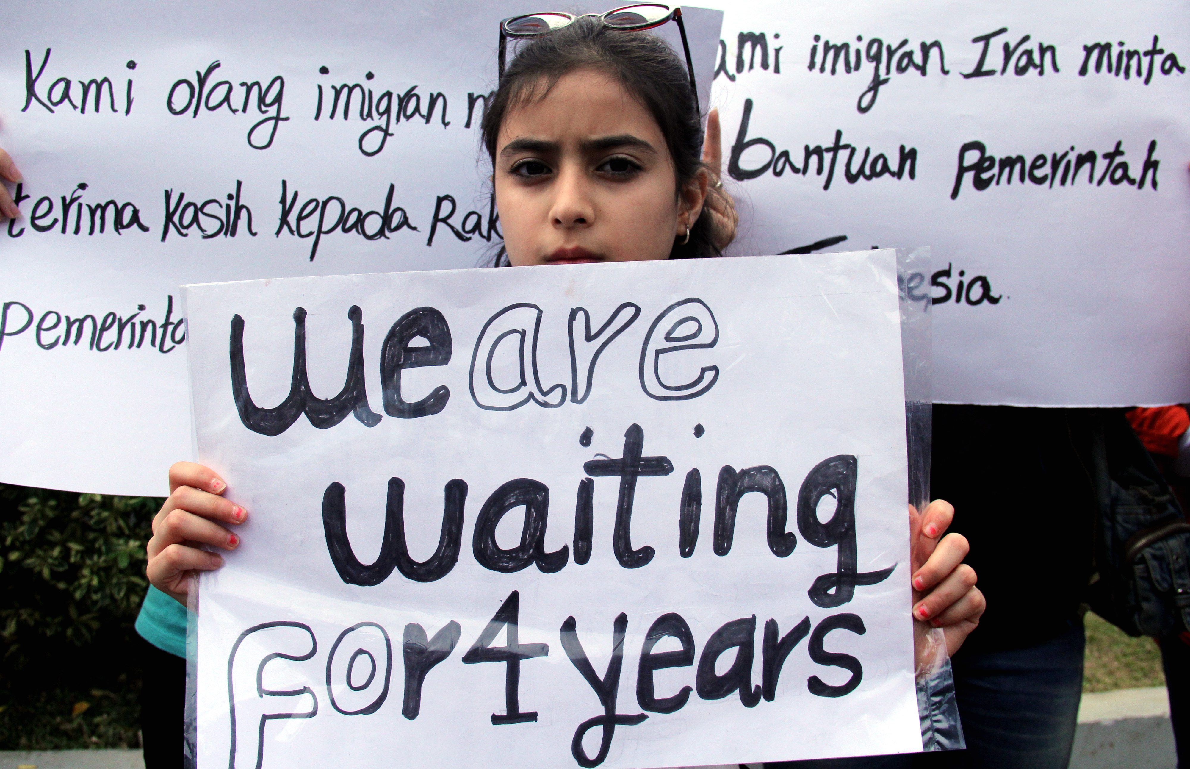 Tuntutan Imigran Iran