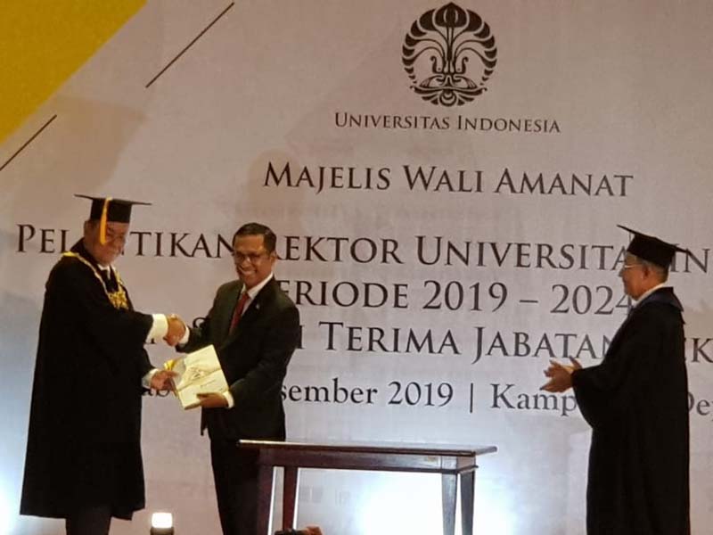 Prof. Ari Dapat Mengangkat UI Sebagai Universitas Berkelas Dunia