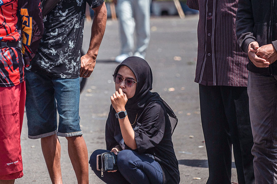 Tabur Bunga dan Doa Bersama untuk Korban Kanjuruhan