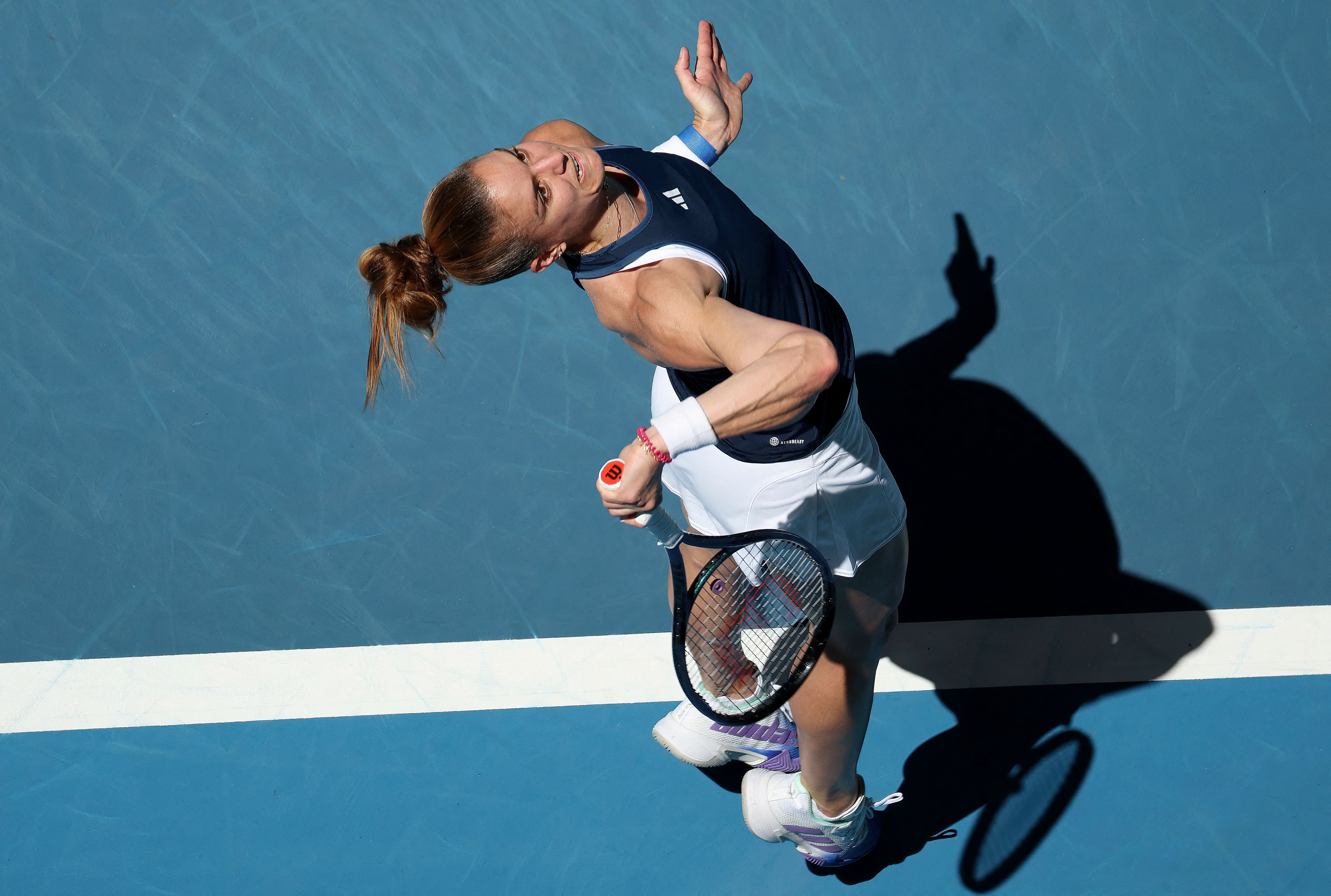 Maria Sakkari Kalahkan Elise Mertens