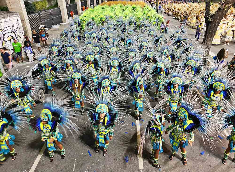Parade Tahunan Karnaval Rio Brasil Terbesar di Dunia