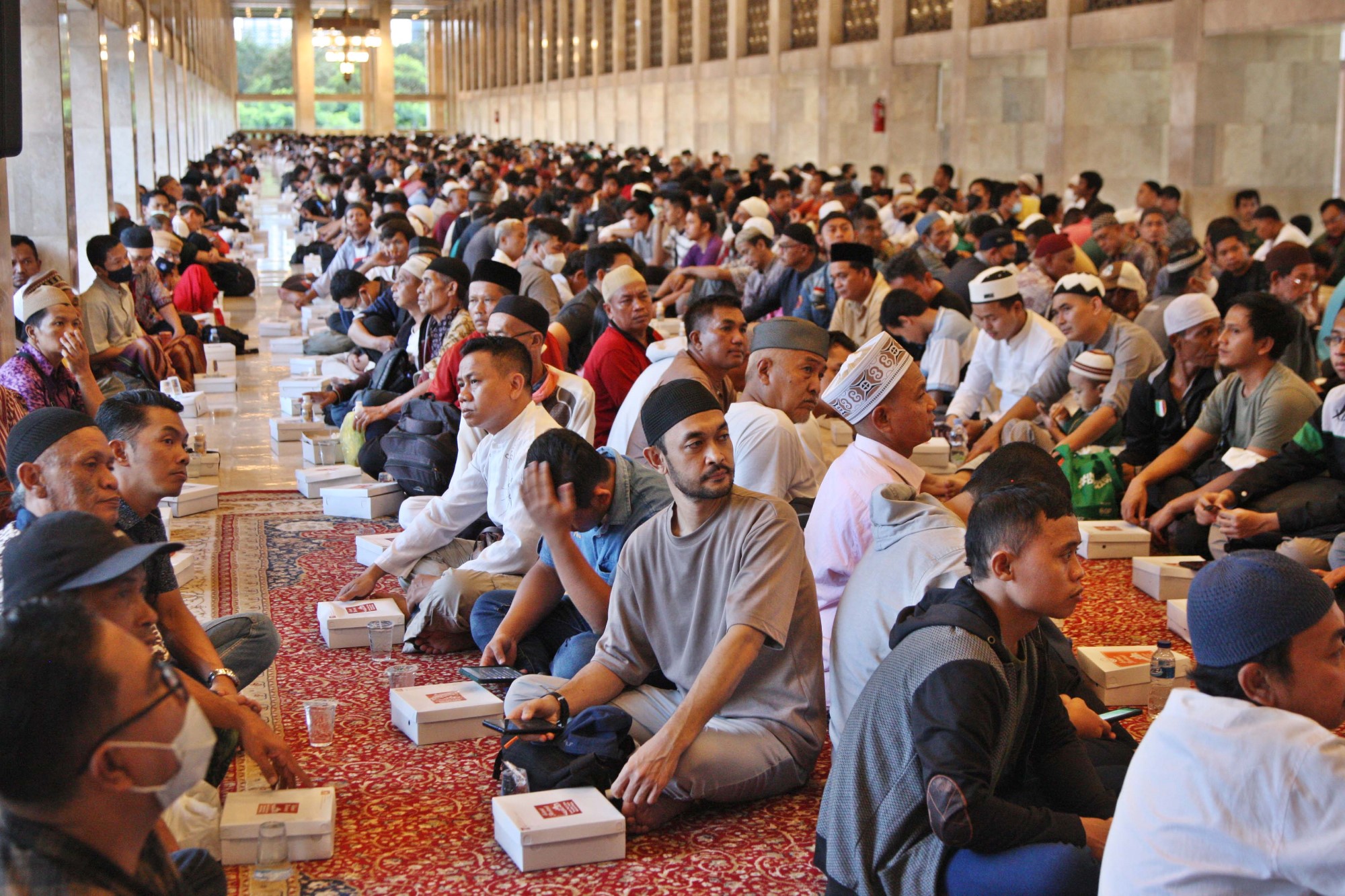 Buka Puasa Bersama di Masjid Istiqlal