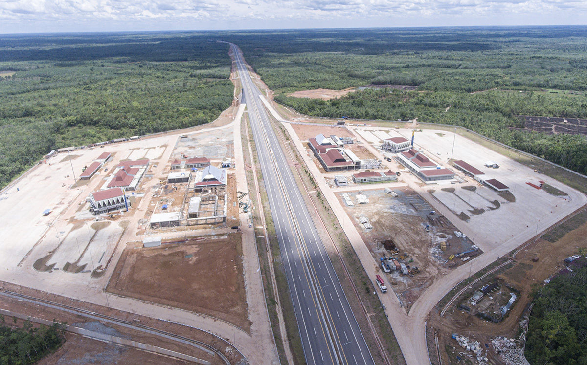 Tol Trans Sumatera (JTTS) ruas simpang Indralaya-Muara Enim