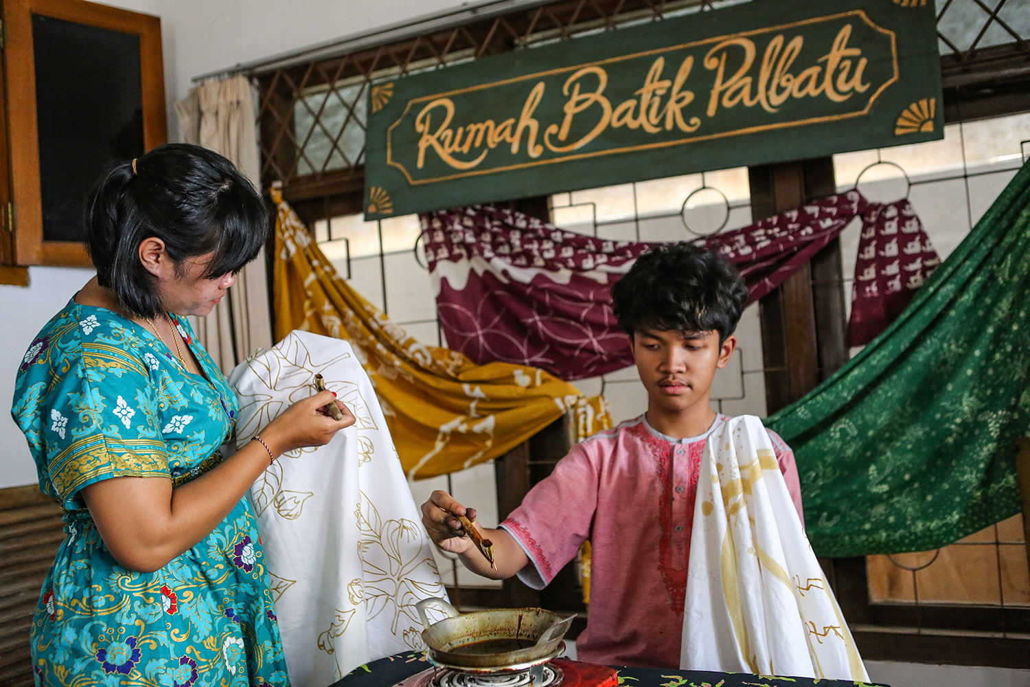 Produksi Batik di Jakarta