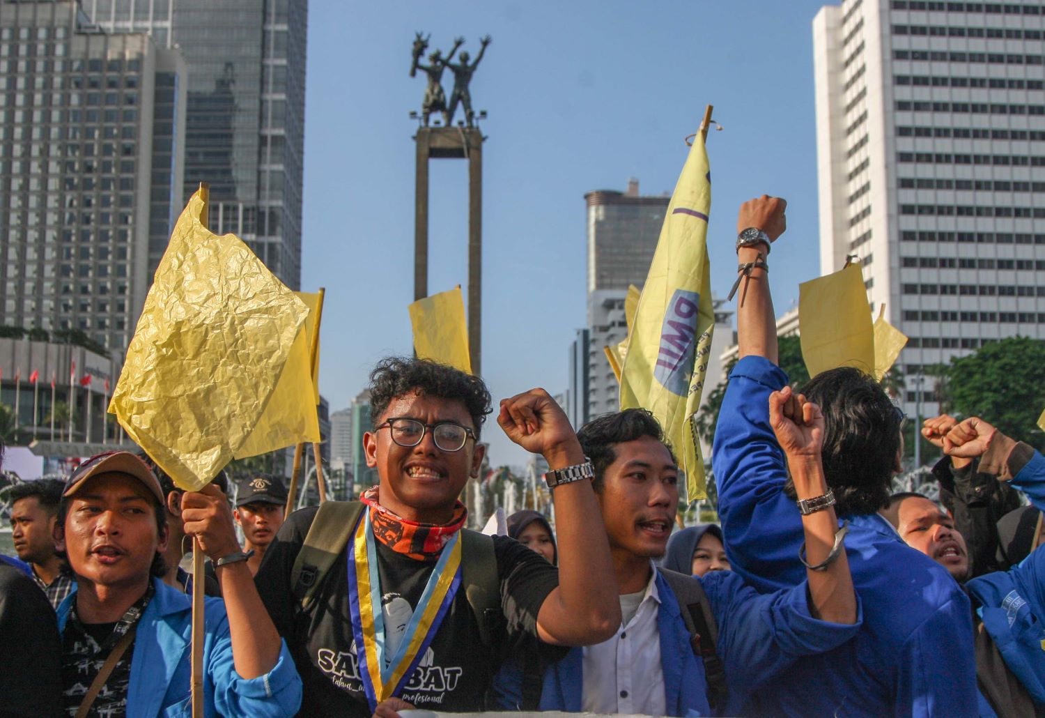 Aksi PMII Melawan Tirani