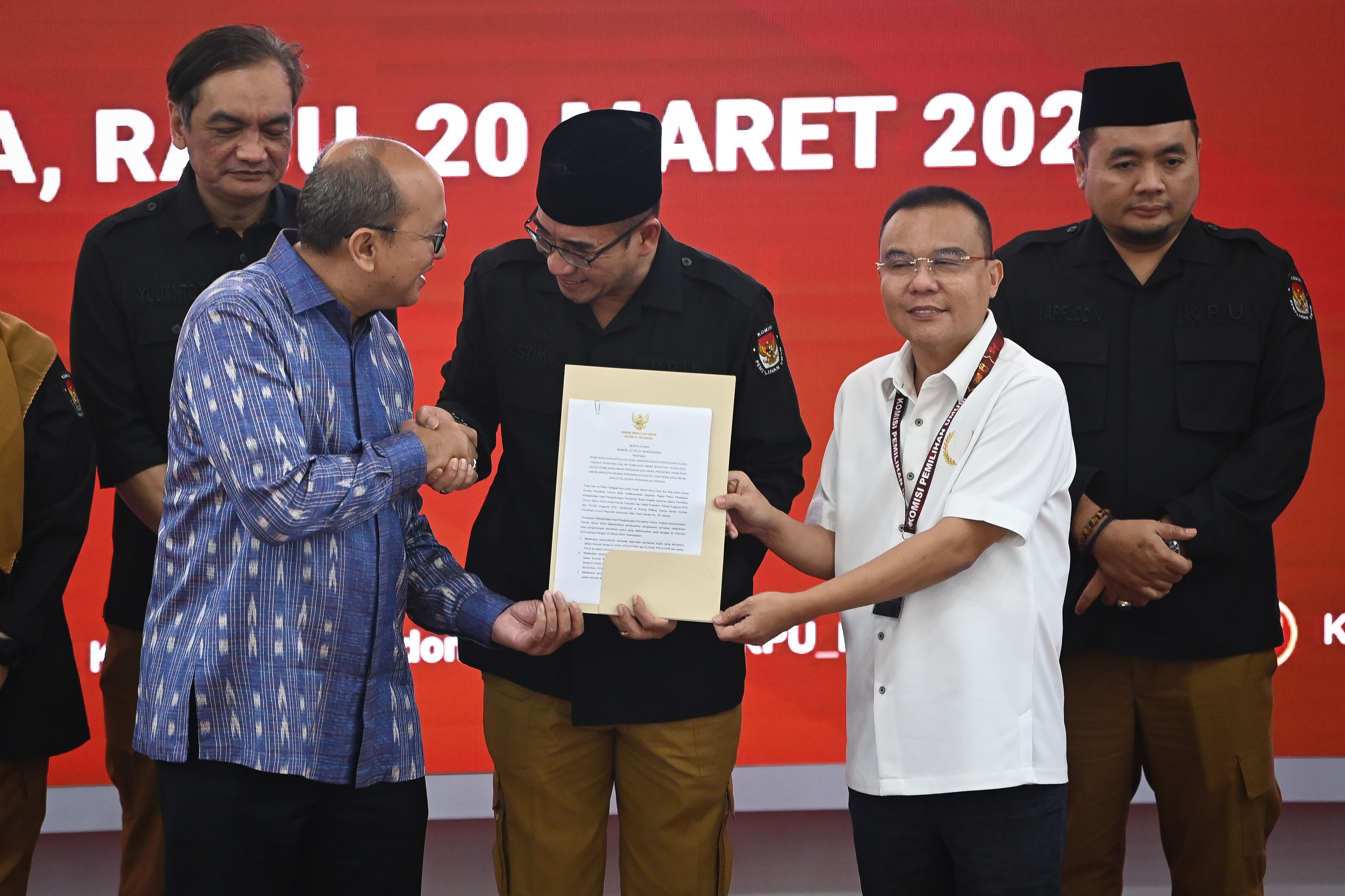 Penetapan Hasil Pemilu 2024