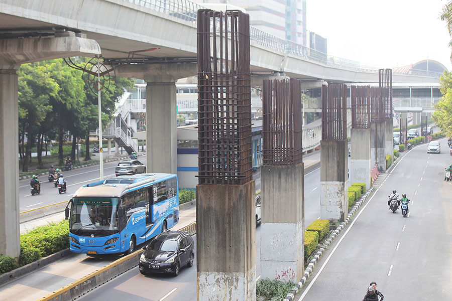 Rencana Pembongkaran Tiang Monorel