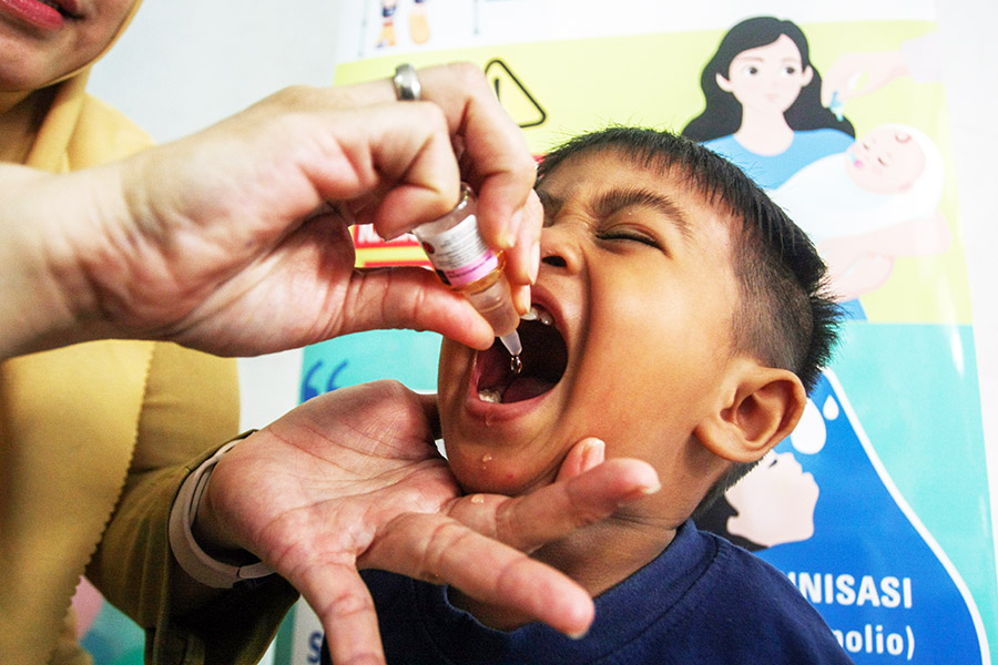 PIN Polio Tahap Kedua Dimulai